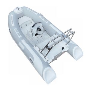 Outboard inflatable boat - 860 - MerVista Boat - twin-engine / rigid / open