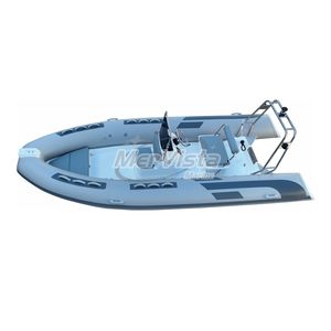 Outboard inflatable boat - 860 - MerVista Boat - twin-engine / rigid / open