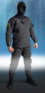 Dive suit - TRILAM KEVLAR® PRO - SF Tech SARL - professional / drysuit ...