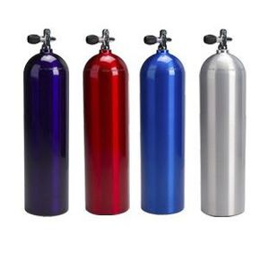 Oxygen scuba tank - PONY CYLINDERS - AX - Genesis - aluminum
