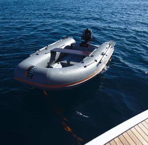 Outboard inflatable boat - 460 - F-RIB - rigid / foldable / open