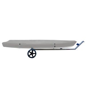 Sailing dinghy protective cover - S331P - OCEANSOUTH - gray