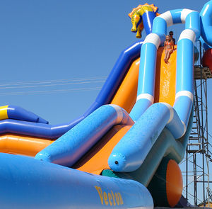 Slide water toy - Arc - Vector Inflatables - for recreation centers ...