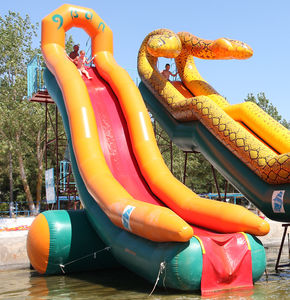 Slide water toy - Arc - Vector Inflatables - for recreation centers ...