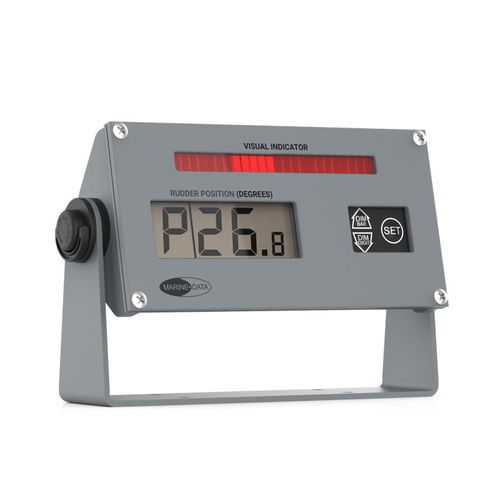 Boat indicator - MD74RDI/W - Marine Data Systems - for ships / rudder ...