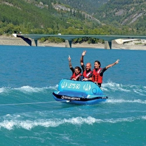 3-person max. towed buoy - Lets Go 3 - Spinera