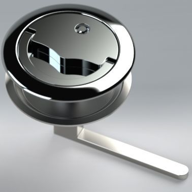 Boat latch - YLSA90VK - YACHT LUXURY STYLE - for ships / cam / keyed