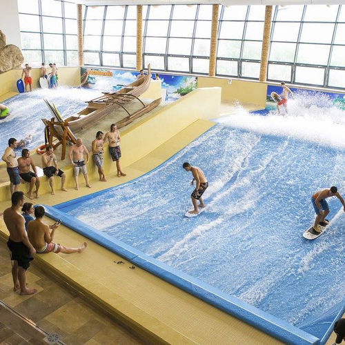 Indoor surf simulator - 4 jets - WAVESURFER - custom / outdoor