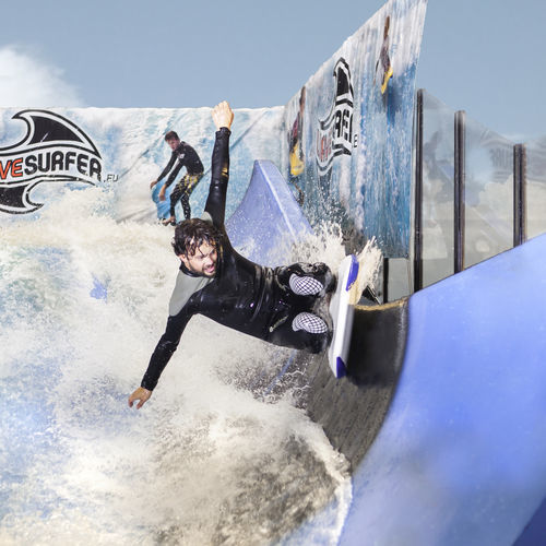 Custom-made wave generator - Sky Jump - WAVESURFER - outdoor