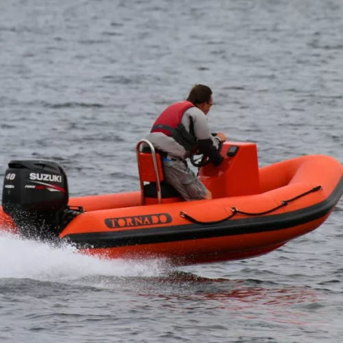 Outboard inflatable boat - 4.8M - Tornado Boats International ApS - RIB ...