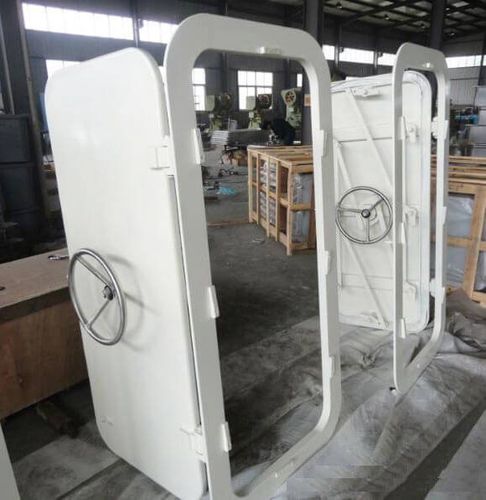 Ship door - Fountom Marine - vertical sliding / side-hinged / waterproof