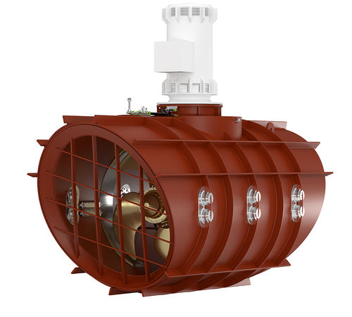 Azimuth thruster - FU 37 - Brunvoll - tunnel type / for ships / low-noise