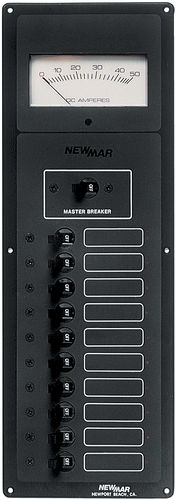 Boat control panel - ES-6 - NewMar - electrical circuit