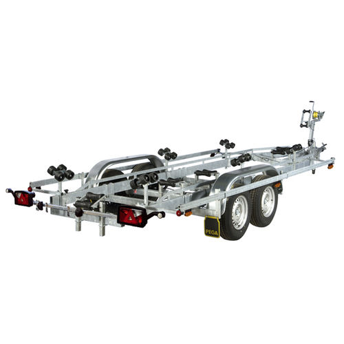 Road trailer - ZB2000 - PEGA - launching / for boat / roller
