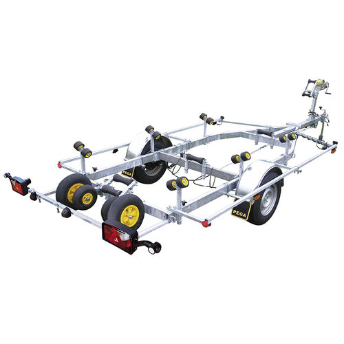 Road trailer - SH1350 - PEGA - launching / for boat / roller