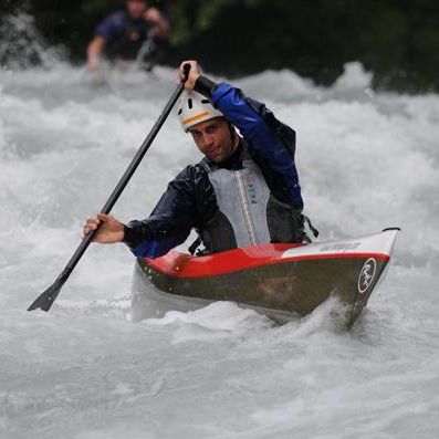 Racing canoe - Kiku 2 - RK Company - Karel Rašner - river running / solo