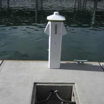 Electrical distribution pedestal - Kennewick - International Marine ...