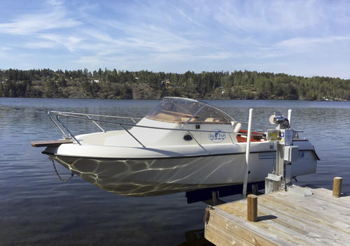 Boat lift - 3K - Golden Dock Stabilizers - dock-mounted / custom / aluminum