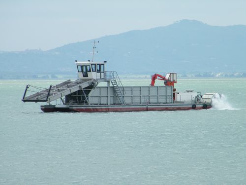 Pollution control special vessel - TRASIMENO - Italdraghe - catamaran