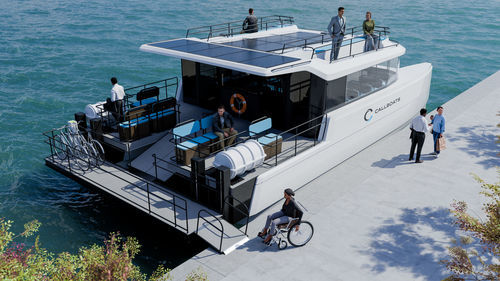 Passenger boat - CAT 16 - Callboats - catamaran / electric / composite