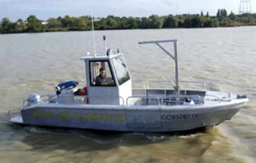 Harbor service boat - 7.50m - Alumarine Shipyard - outboard / aluminum