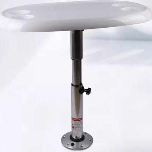 Boat table - HT- M01N+HT-BSO - HWHongRV - removable / aluminum