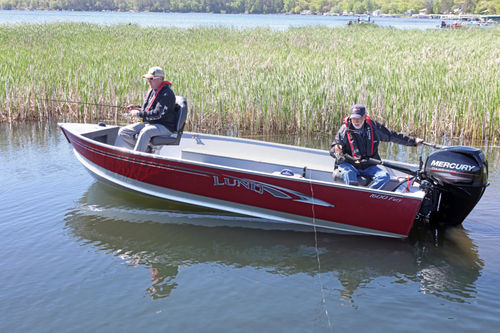 Outboard small boat - 1600 FURY - Lund - sport-fishing / aluminum / 5 ...