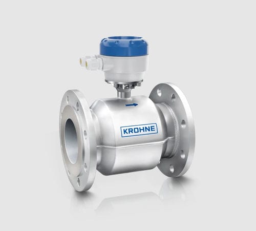 Flow sensor - WATERFLUX 3000 - Krohne - for ships