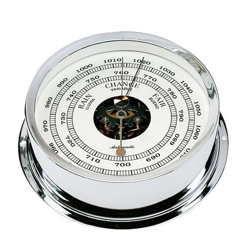 Analog barometer - B120C - Autonautic Instrumental - chrome