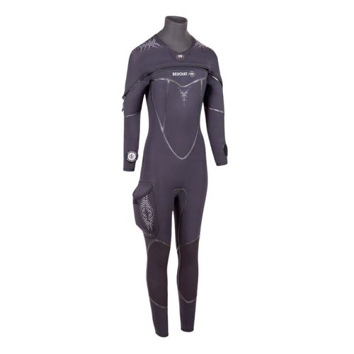 Dive semi-drysuit - X-TREM - Beuchat - long-sleeve / one-piece / 6.5 mm