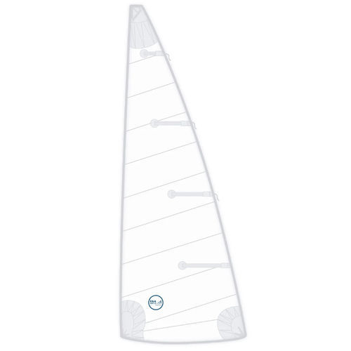 Mainsail - Conventional - KAPELL ANNAT - for sailing dinghies / cross-cut