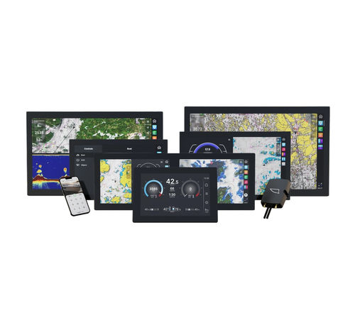 Boat display - NT Systems - for ships / for yacht / multi-function
