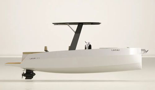 Solar powered center console boat - LASAI 20 CR - LASAI - inboard / 6 ...