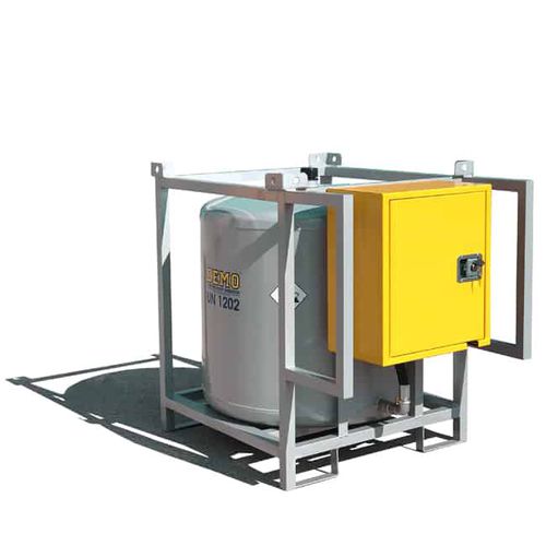 Fuel tank - MOVITANK - Demo Serbatoi - temporary storage / with frame ...