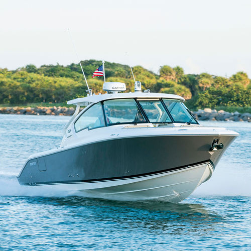 Outboard express cruiser - DC 326 - Pursuit Boats - twin-engine / hard ...