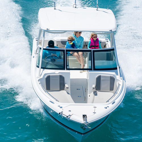 Outboard runabout - DC 246 - Pursuit Boats - dual-console / bowrider / open