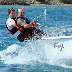 Sport keelboat sailboat - Topaz OMEGA - Topper - with bowsprit