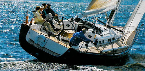 Cruising-racing sailboat - IMX 45 - X-Yachts - 3-cabin / with center ...
