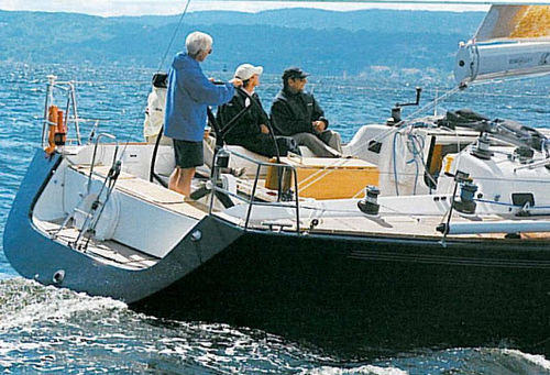 Cruising-racing sailboat - IMX 45 - X-Yachts - 3-cabin / with center ...