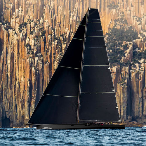 Racing sailing super-yacht - ClubSwan 125 - Nautor Swan - with open ...