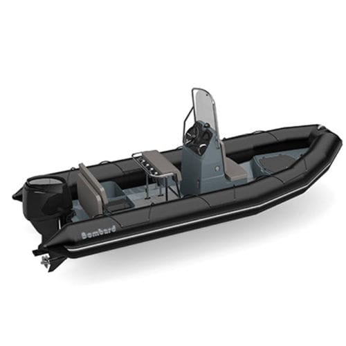 Outboard inflatable boat - 600 - Bombard - rigid / center console ...