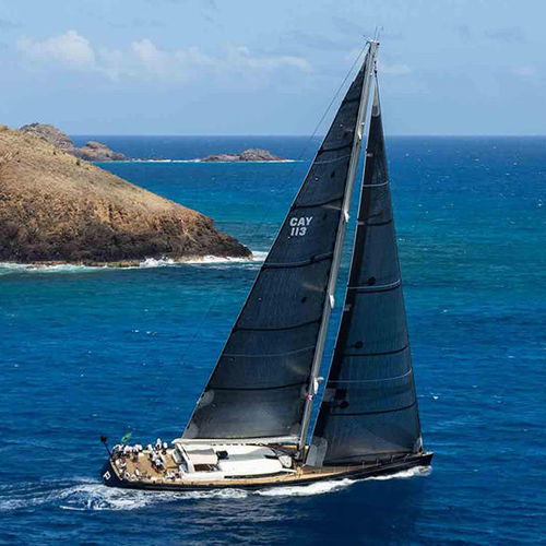 Cruising sailing super-yacht - YAM 2 - Perini Navi - 3-cabin / with ...