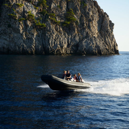 Inboard inflatable boat - 505 - Williams Jet Tenders - diesel / rigid ...
