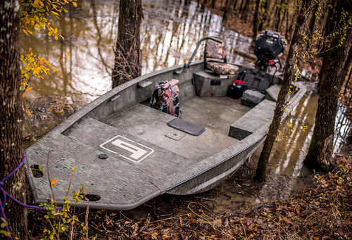 Outboard jon boat - 750 Gladiator - War Eagle - sport-fishing