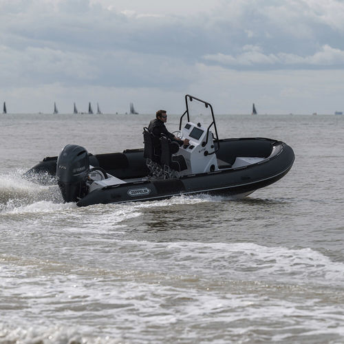 Patrol boat - 21 VPRO - Zeppelin - outboard / rigid hull inflatable boat