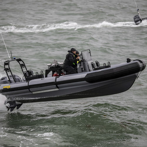 Patrol boat - 670 PRORAID - Sillinger - rescue boat / dive support boat ...