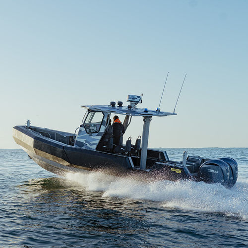 Patrol boat - 820 ALURAID - Sillinger - rescue boat / dive support boat ...