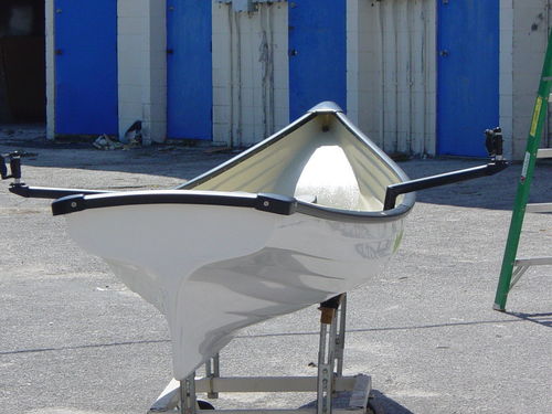 Classic rowing boat - HERITAGE 18 CARBON - Little River - single scull