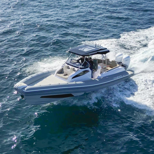 Outboard inflatable boat - Stingher 34 GT - ITALBOATS - gasoline / twin ...