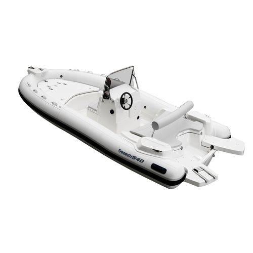 Inboard inflatable boat - 540 - Marlin - rigid / center console / 8 ...